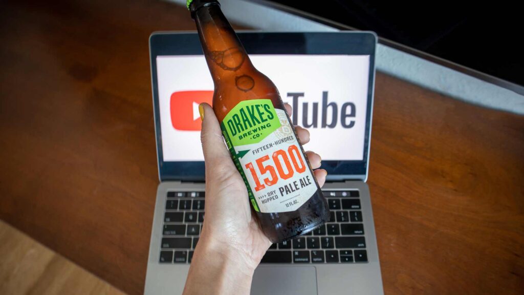 Live Streaming & Beer Drinking - Drake's Brewing Co.